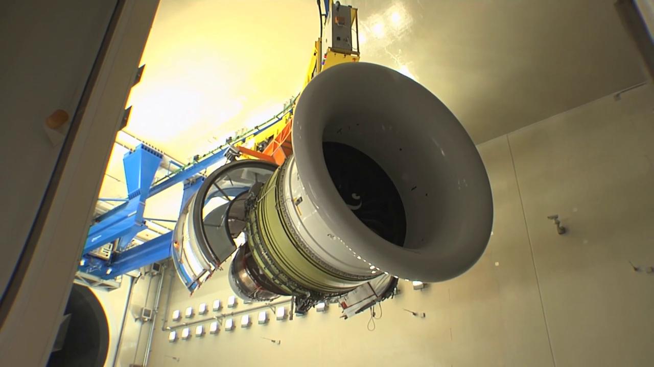 jet engine test cell