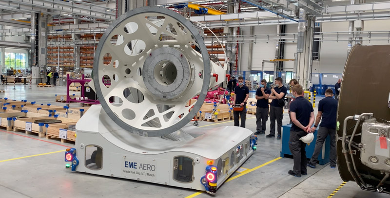 Innovatives Montagesystem für den MRO-Shop von EME Aero | MTU AEROREPORT