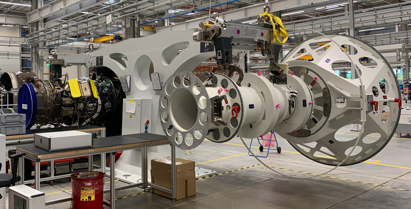 Innovative assembly system for the EME Aero MRO shop | MTU AEROREPORT